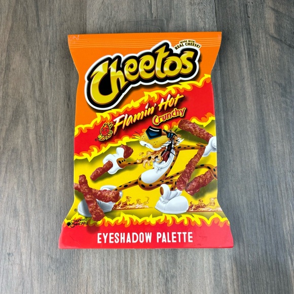 Cheetos | Makeup | New Cheetos Flamin Hot Crunchy Eyeshadow Novelty ...
